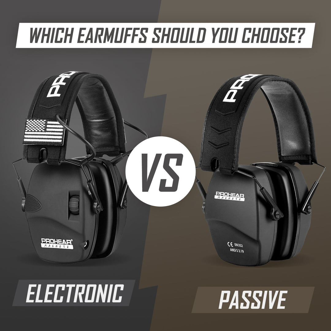 Electronic vs. Passive Ear Muffs: Which Should You Choose? – Prohear